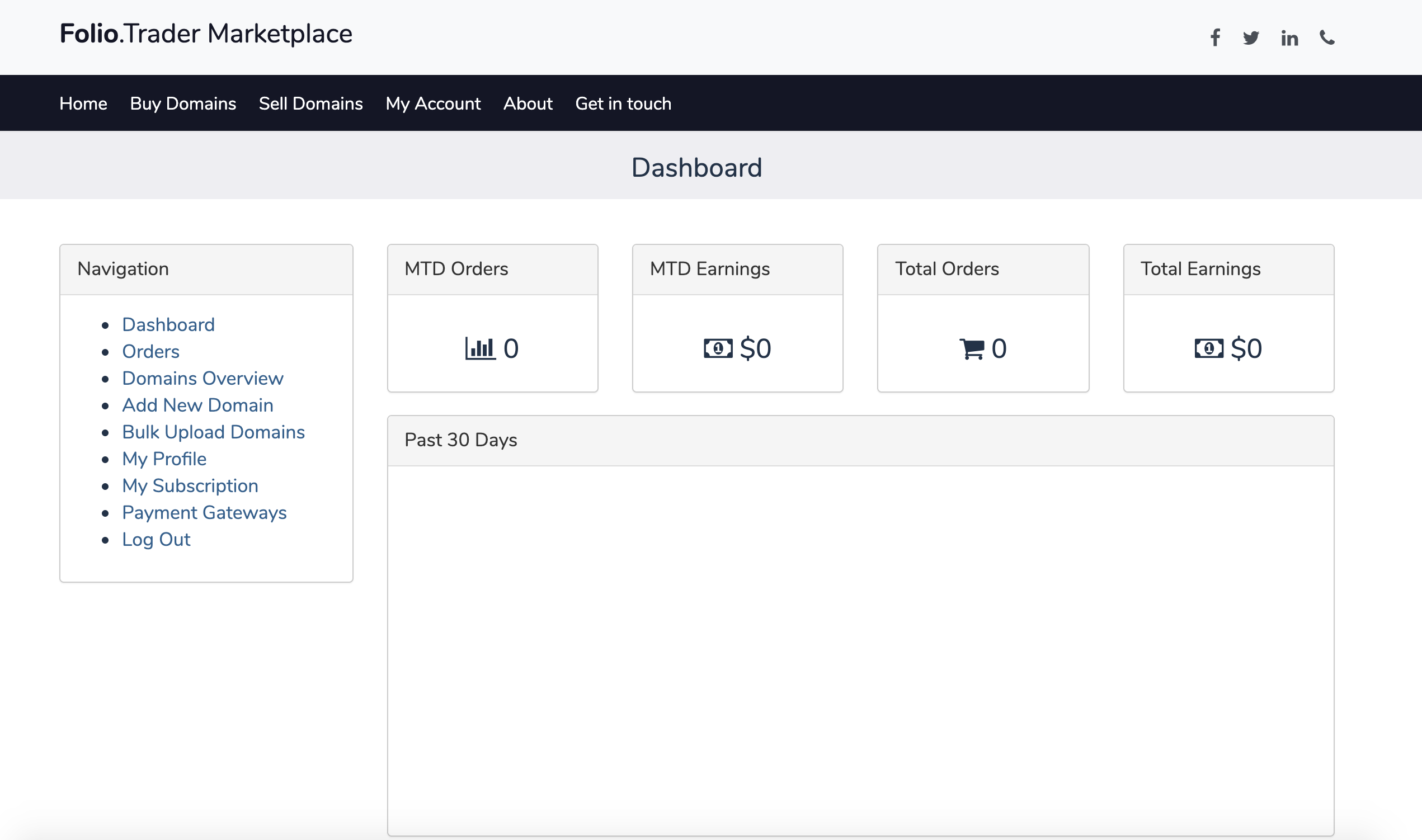 FolioTrader Multivendor - Buy & Sell Domains Marketplace by crivion